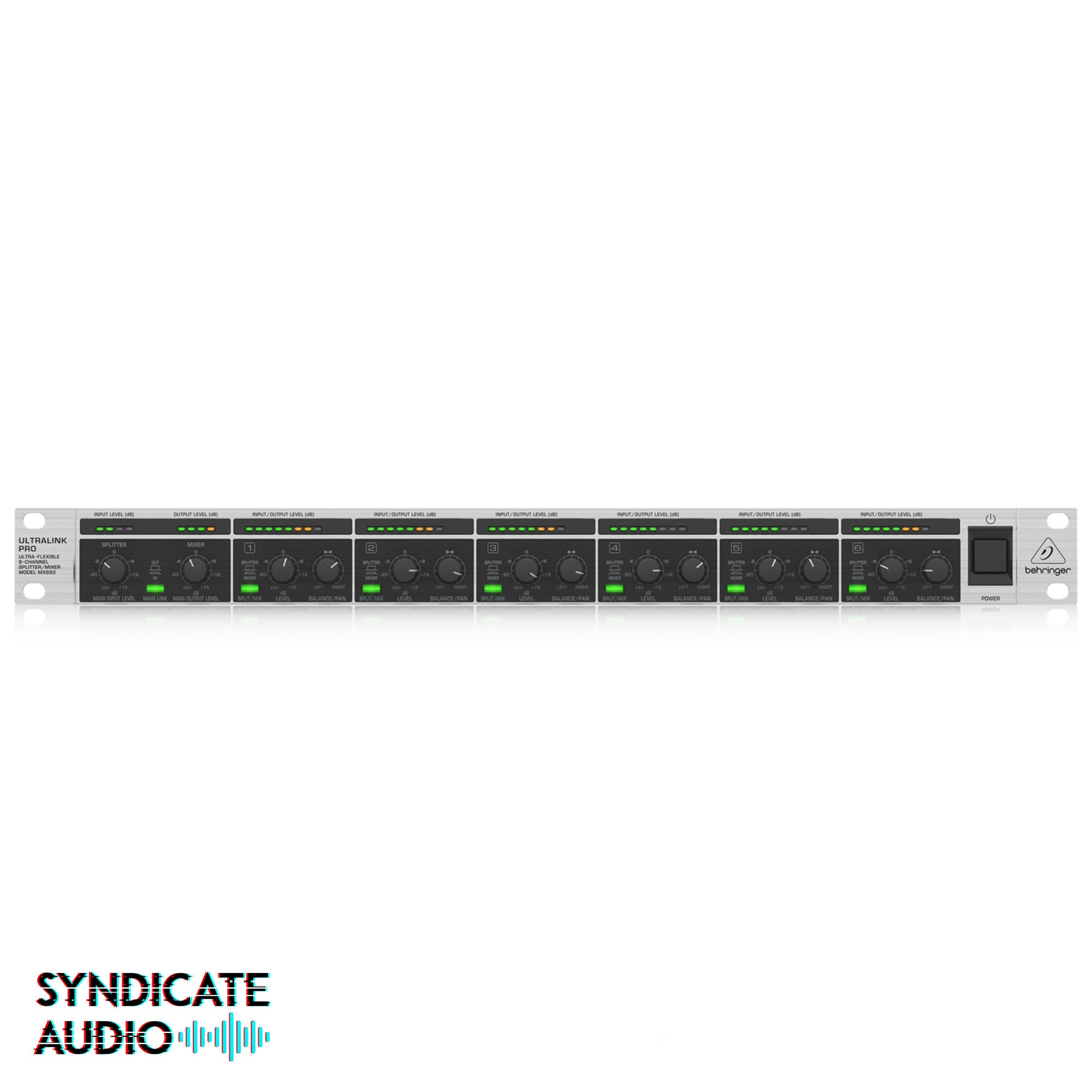 Behringer MX882 Ultra-Flexible 8-Channel Splitter/Mixer – Syndicate Audio