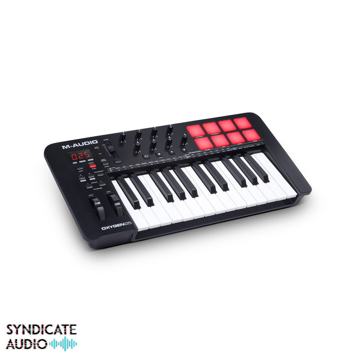 M-AUDIO Oxygen 25 (MKV) USB MIDI Controller Keyboard w/ Smart Controls ...