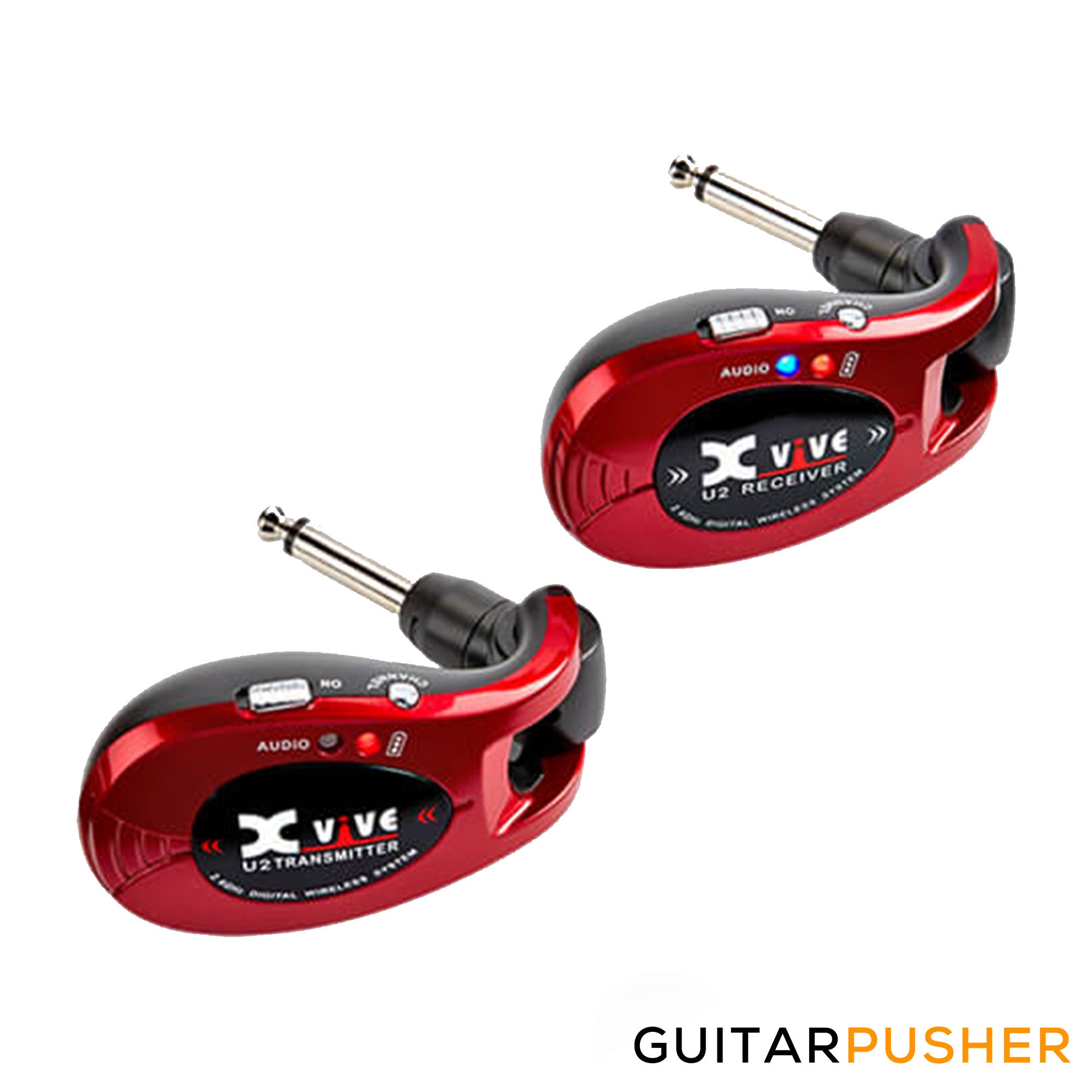 Xvive Audio U2 Digital Wireless Guitar System - Red – Syndicate Audio