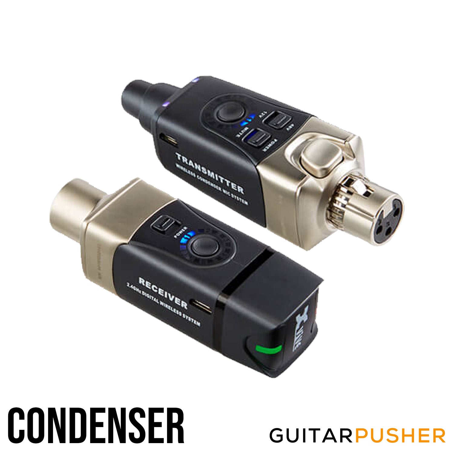 Xvive Audio U3C Condenser Microphone Wireless System - Black ...